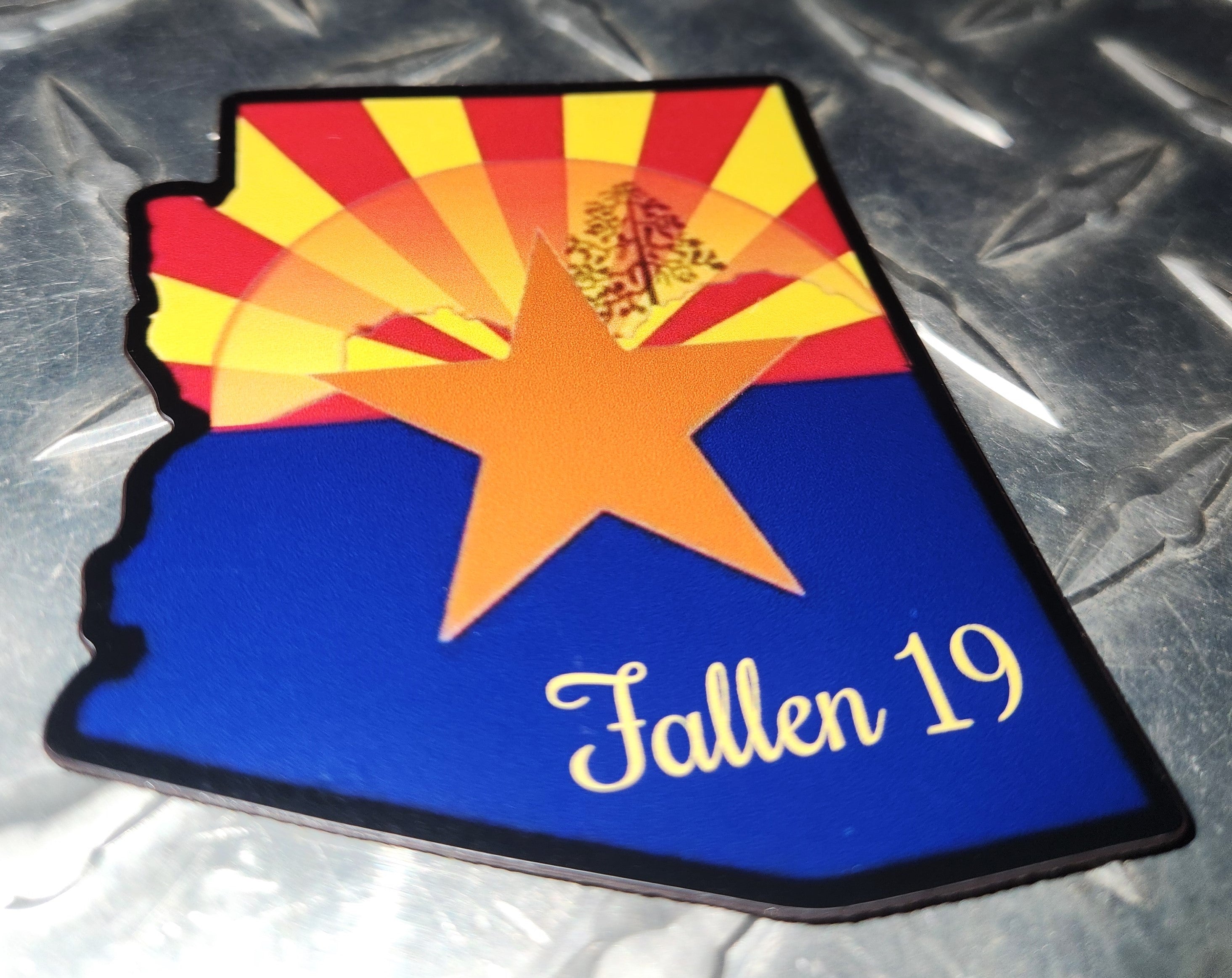 Fallen 19 AZ GMIHS 3" Magnet – Prescott Firefighter's Charities