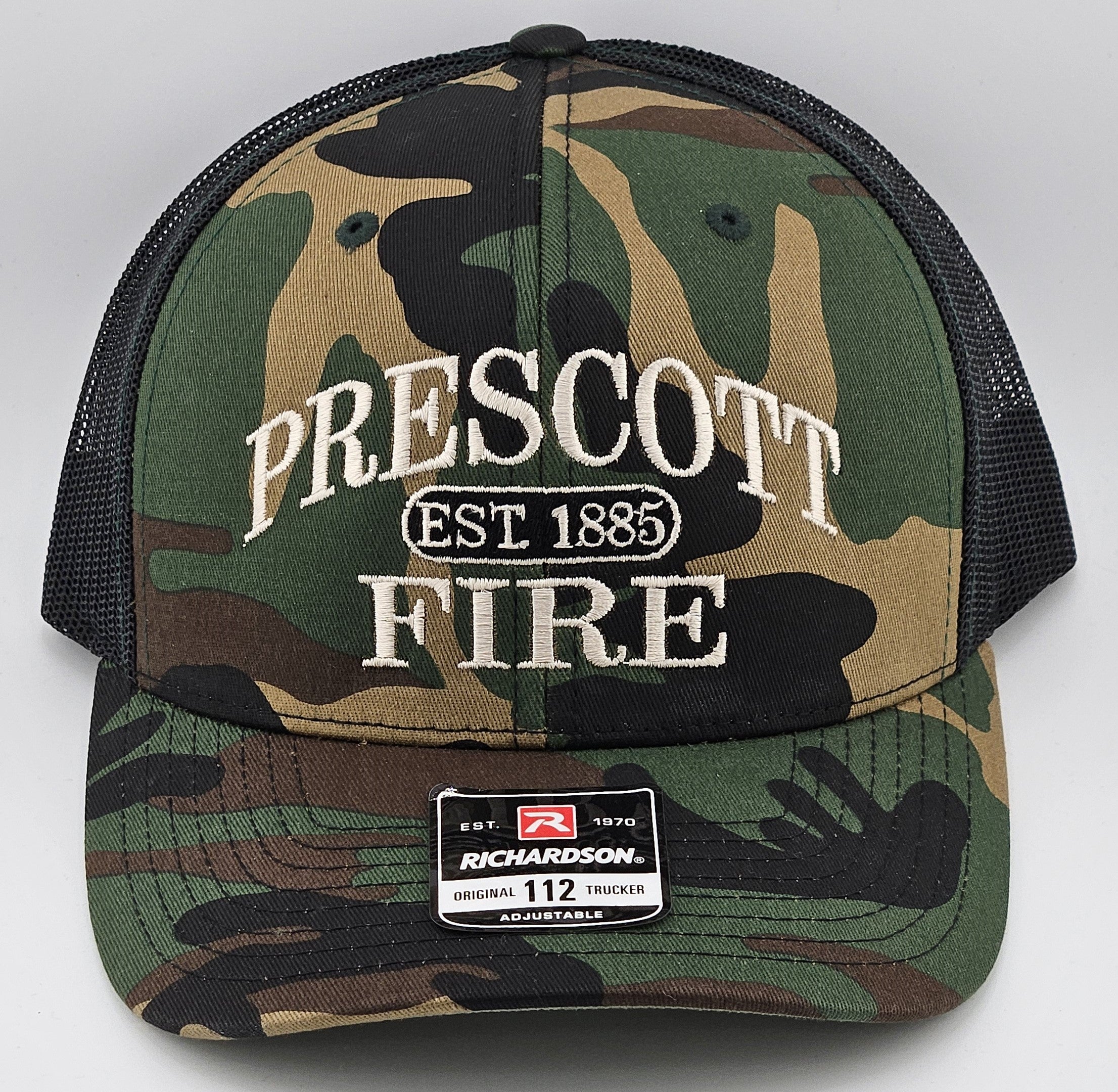 Prescott Fire Camo Hat – Prescott Firefighter's Charities