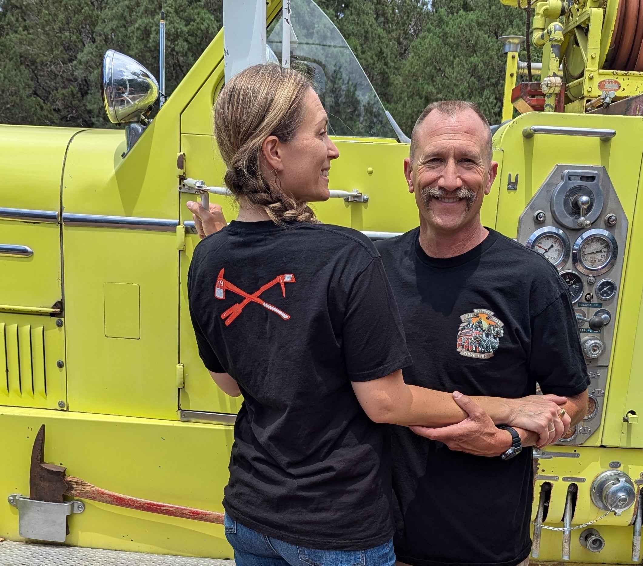 Prescott Fire 1885 Pulaski & Halligan Adult & Youth Short-Sleeved Tees ...