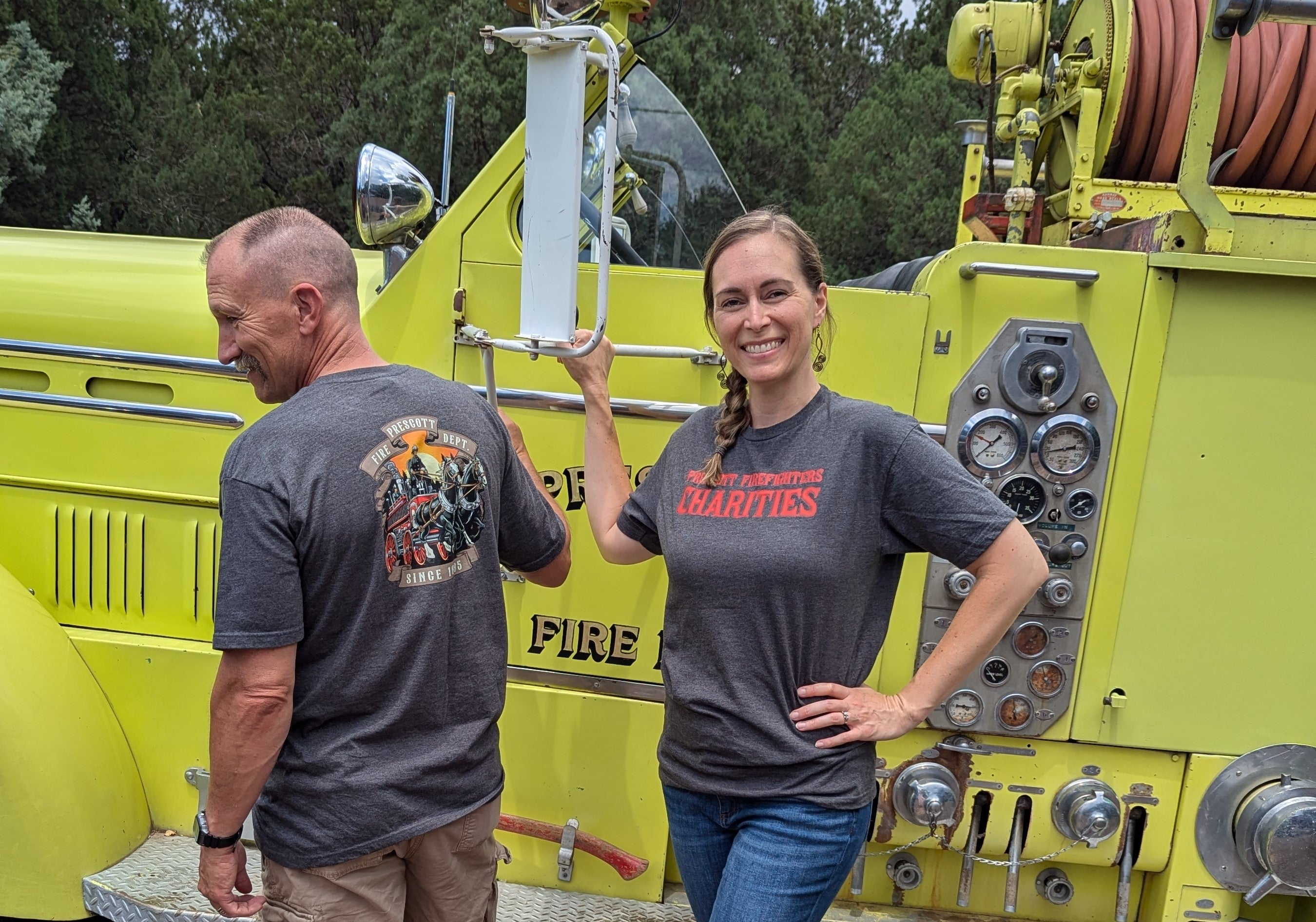 Prescott Fire 1885 Adult Short-Sleeved Tees – Prescott Firefighter's ...