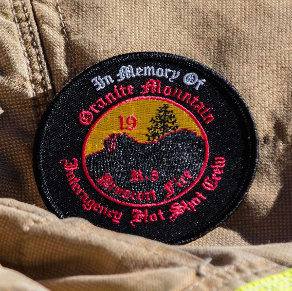 Granite Mountain 19 Memorial Patches – Prescott Firefighter's Charities